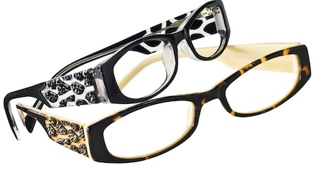 Jimmy Crystal Reading Glasses Clear