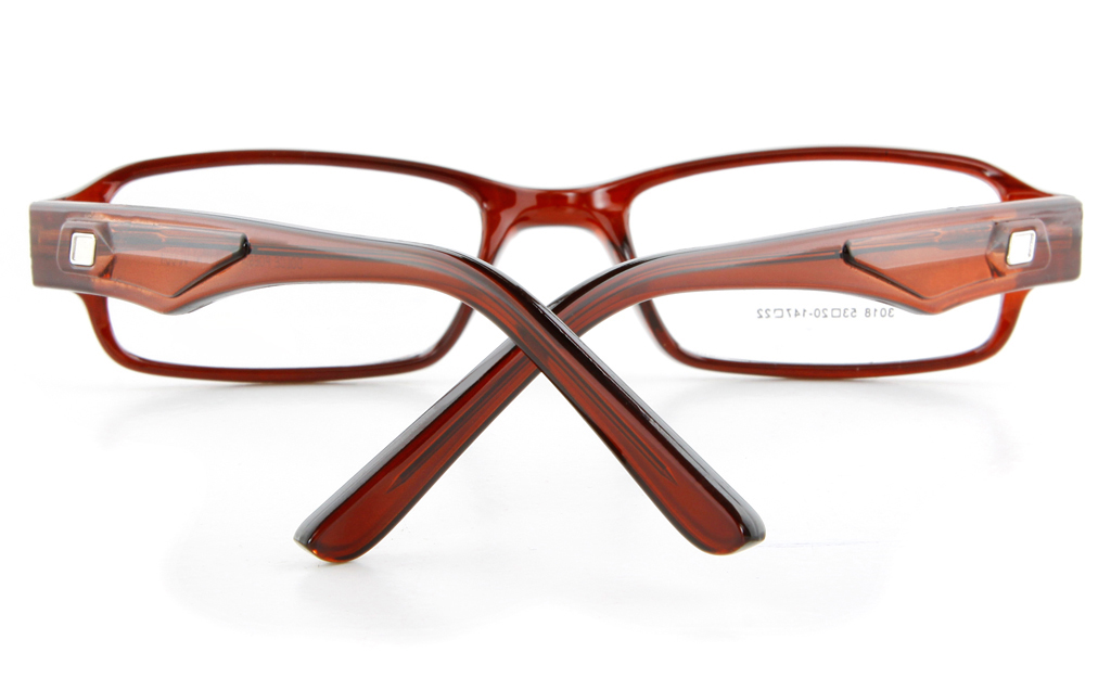 Poesia Propionate Mens Full Rim Optical Glasses - Square Frame