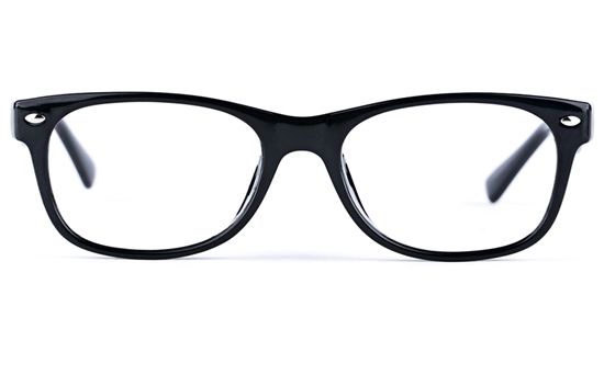 Poesia Propionate Womens Round Full Rim Optical Glasses